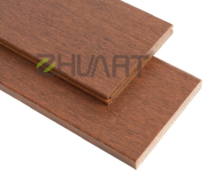 Thermo Bamboo Grooved Cladding- Mahogany Red